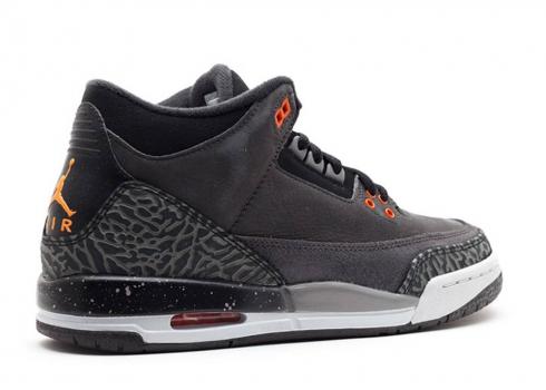 Air Jordan 3 Retro Gs Fear Stdm Gold Neutral Total Black Orange Night ...