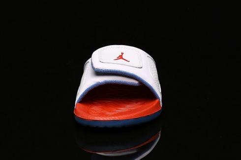 New Air Jordan Hydro 3 III Retro White Fire Red True Blue Sandals ...