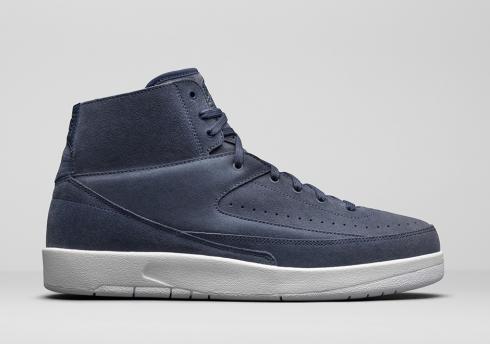 Air Jordan 2 Decon Thunder Blue White 897521-402 - Air Jordan II High ...
