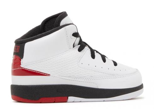 Air Jordan 2 Retro Td Chicago 2022 White Black Varsity Red DQ8563-106 ...