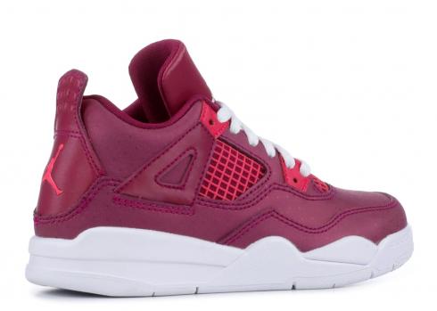 Nike Air Jordan Retro 4 Berry Pink True Berry Rush Pink White BQ7671 ...