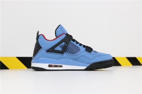 Travis Scott X Nike Air Jordan 4 Retro Houston Oilers 308497-406 - Air ...
