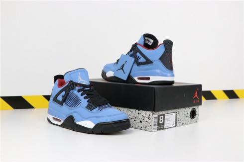 Travis Scott X Nike Air Jordan 4 Retro Houston Oilers 308497-406 - Air ...