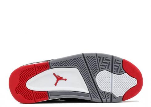 Air Jordan 4 Retro Countdown Pack Fire Red Black Grey Cement 308497-003 ...