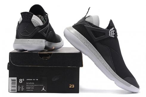 Nike Air Jordan Fly 89 AJ4 black white Running Shoes - Air Jordan IV 4 ...