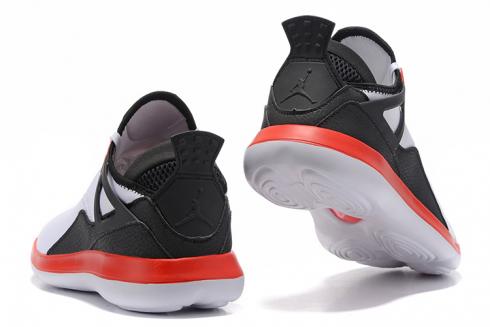 Nike Air Jordan Fly 89 AJ4 white black red Running Shoes - Air Jordan ...
