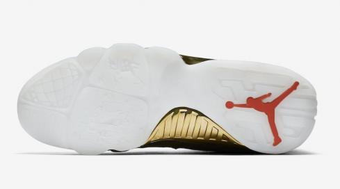 Air Jordan 9 Melo White Brown Gold 302370-122 - Air Jordan IX High ...