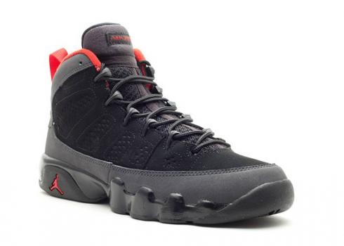 Air Jordan 9 Retro Gs Charcoal Dark Black Varsity Red 302359-005 - Air ...