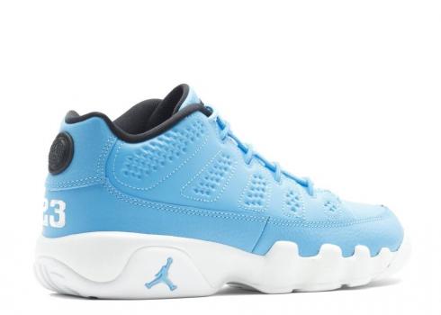 Air Jordan 9 Retro Low Bg Gs Blue University White 833447-401 - Air ...
