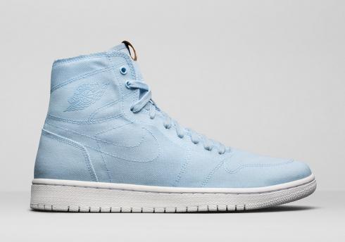 Nike Air Jordan 1 Retro High Decon sky blue women basketball shoes ...