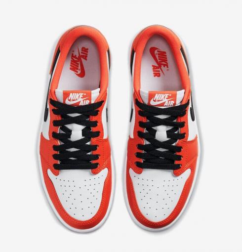 Air Jordan 1 Low OG Starfish White Black CZ0775-801 - Air Jordan I Low ...