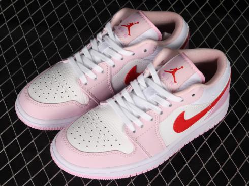 Air Jordan 1 Low Valentine's Day White Pink Purple DR0758-170 - Air ...