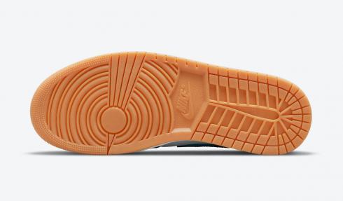 Air Jordan 1 Low White Blue Patent Leather Gum Soles DC6991-400 - Air ...