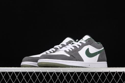 Air Jordan 1 Retro Low Northside White Deep Forest Light Grgaphite ...