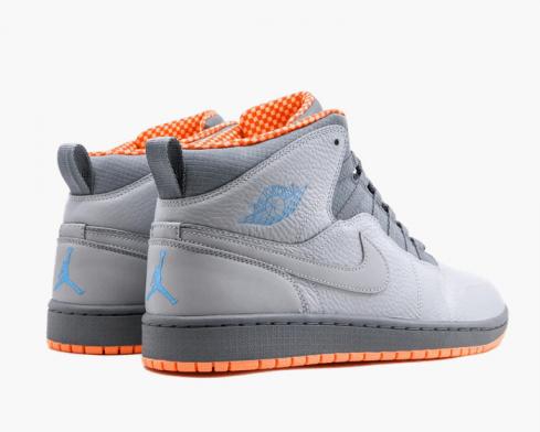 Air Jordan 1 Retro 94 Bobcats Dark Powder Blue Cool Grey Atomic 631733 ...
