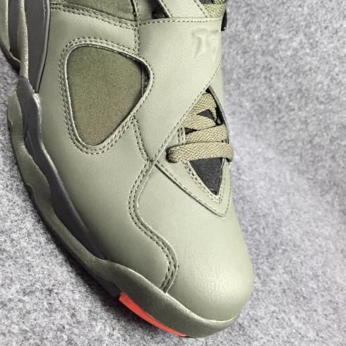 Nike Air Jordan 8 Retro VIII Take Flight Undefeated Sequoia Green Men ...