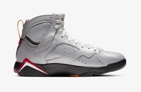 Air Jordan 7 Reflections of a Champion Silver Cardinal Red Black Bronze ...