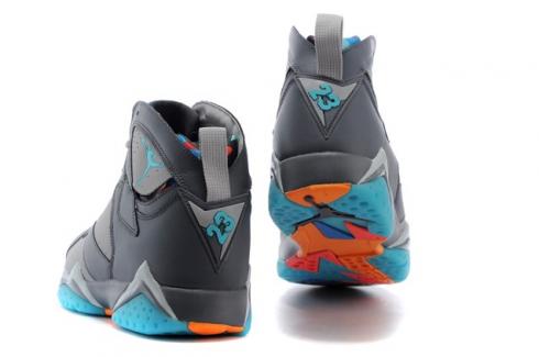 Nike Air Jordan 7 VII Barcelona Days Bobcats Grey Turquoise 304775 016 ...