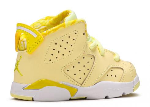 Air Jordan 6 Retro Gt Citron Tint Dynamic Yellow Black White 645127-800 ...