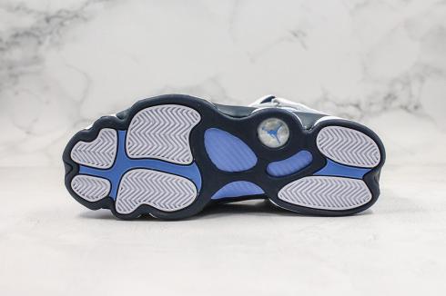 Nike Air Jordan 6 Rings White Navy UNC Blue GS Grade Shoes 323399-115 ...