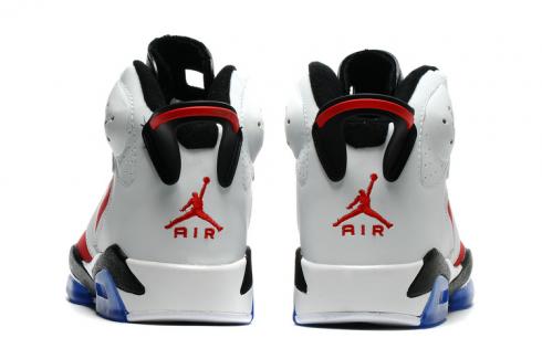 Nike Air Jordan VI 6 Retro White Carmine Black Carmine Men Shoes 384664-160 - Air Jordan VI High ...