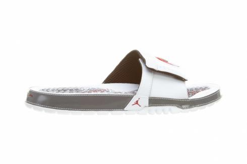 Air Jordan Nike Hydro VIII Retro White Sandal Slides 385073-161 ...