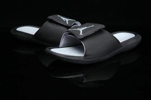 Nike Jordan Hydro 6 Black White Women Sandal Slides Slippers 881474-011 ...