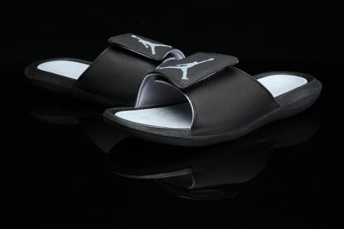 Nike Jordan Hydro 6 Black White men Sandal Slides Slippers 881473-011 ...
