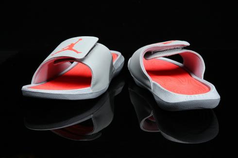 Nike Jordan Hydro 6 grey orange men Sandal Slides Slippers 881473-028 ...