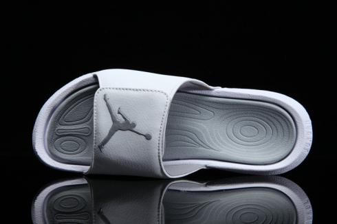 Nike Jordan Hydro 6 white grey Women Sandal Slides Slippers 881474-100 ...