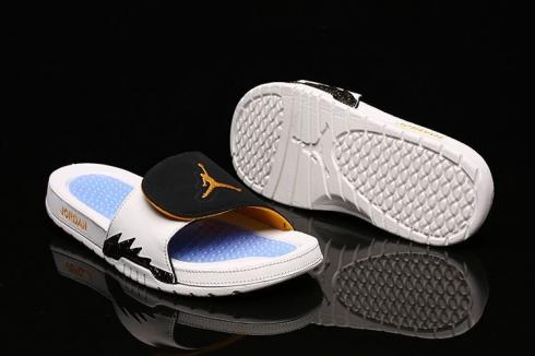 Air Jordan Hydro V Retro 2018 FIFA World Cup White Black Yellow 555501 ...