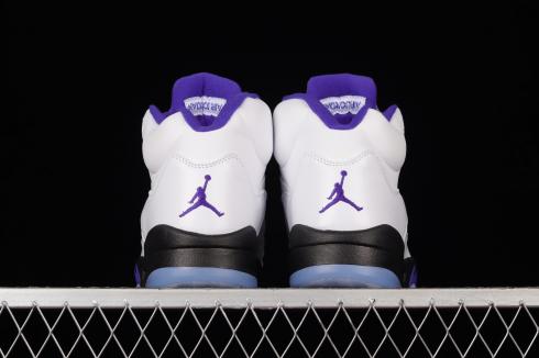Air Jordan 5 Retro Stealth White Stealth Black Hyper Royal DD0587-141 ...