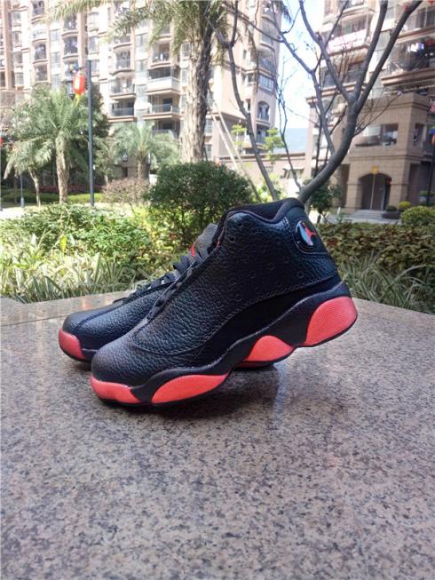 Nike Air Jordan 13 XIII Retro Black Gym Red Kids 414574-033 - Air ...