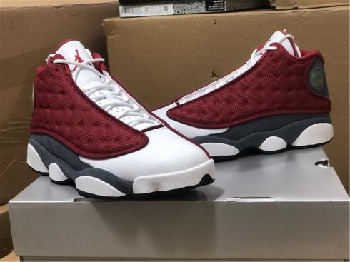 Air Jordan 13 Retro Gym Red Flint Grey White Black 414571-600 - Air ...