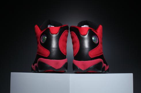 Nike Air Jordan 13 Retro Black Red Men Basketball Shoes 310004 - Sepwear