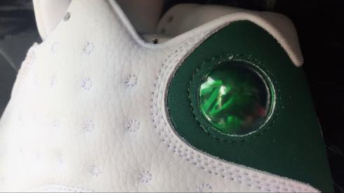 Nike Air Jordan XIII 13 Retro high white army green Men Basketball ...