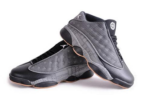 Nike Air Jordan 13 XIII Retro Low QUAI 54 Q54 Grey Black Yellow 810551 ...