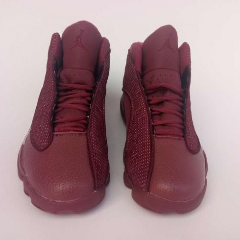 Nike Air Jordan XIII 13 Retro Men Basketball Shoes All Wine Red - Air ...