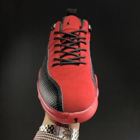 Nike Air Jordan Retro XII 12 Low Red Black Men Shoes 308317 - Air ...