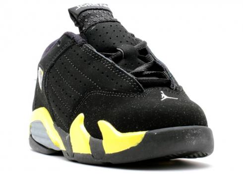 Air Jordan 14 Retro Bt Thunder Vibrant White Black Yellow 312093-070 ...