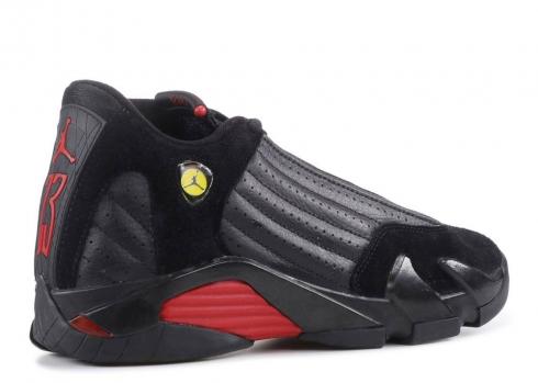 Air Jordan 14 Retro Gs 2005 Black Varsity Red 312091-002 - Air Jordan ...