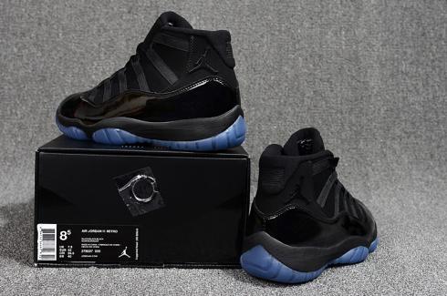 Nike Air Jordan XI 11 Cap And Gown Men Basketball Shoes Black All - Air ...