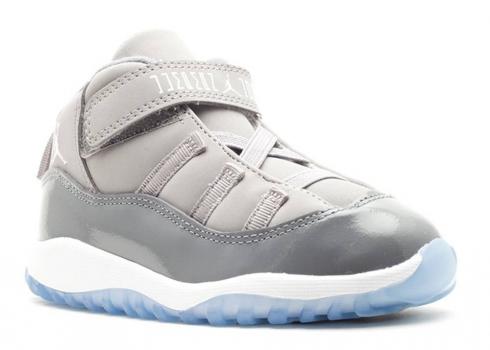 Air Jordan 11 Retro Td Cool Grey White Medium 378040-001 - Air Jordan ...