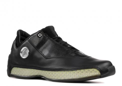 Air Jordan 18 Og Low Chrome Black Silver Metallic 306151-001 - Air ...