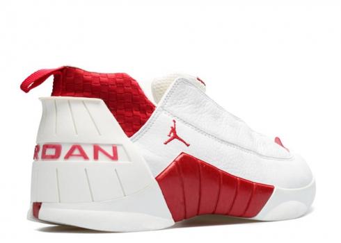 Air Jordan 15 Og Low White Red Deep 136035-161 - Air Jordan XV 15 LOW ...
