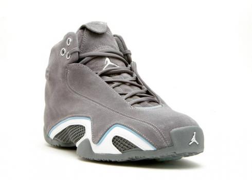 Air Jordan 21 Og Graphite Blue Light University Metallic White Silver ...