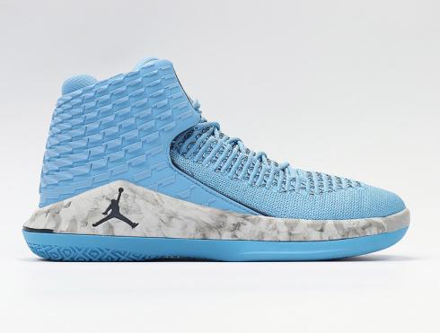 Air Jordan 32 UNC Blue Grey Basketball Shoes AA1253-401 - Air Jordan ...