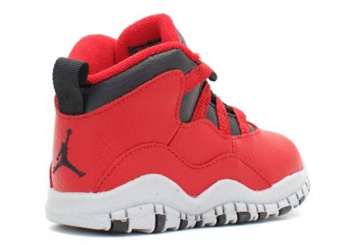 Air Jordan 10 Retro Bp Bulls Over Broadway Wolf Gym Black Grey Red ...