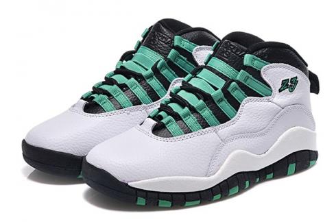 Nike Air Jordan 10 X Retro Verde White Black Infrared 23 BT TD 705416 ...