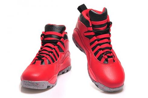 Nike Air Jordan Retro 10 X Bulls Over Broadway Gym Red 705178 601 - Air ...